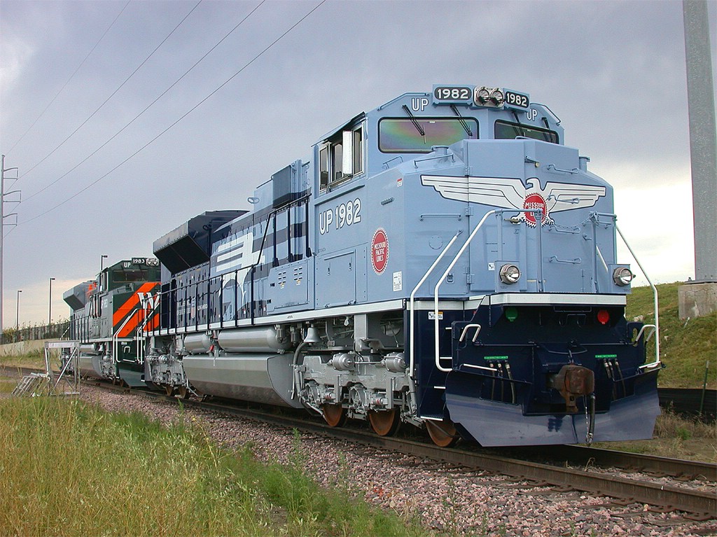 UP 1982 and UP 1983, NEW EMD SD70ACe, UP's Heritage Locomotives,